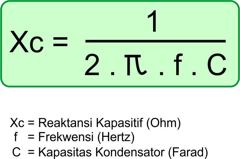 Q Electrostudio: RUMUS PERHITUNGAN KAPASITOR