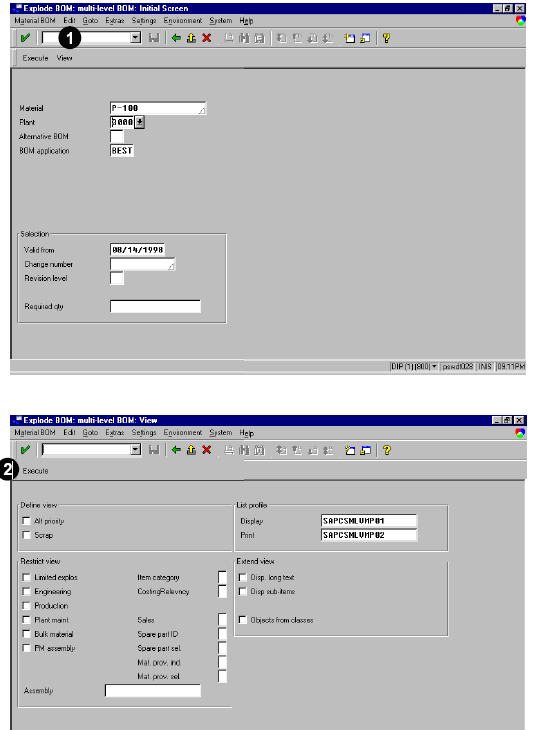 Sap Abap Programming Report On Multi Level Bill Of Materials Sap Abap
