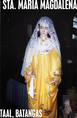 AND ALL THE ANGELS AND SAINTS: 165. Holy Week Santos: STA. MARIA MAGDALENA