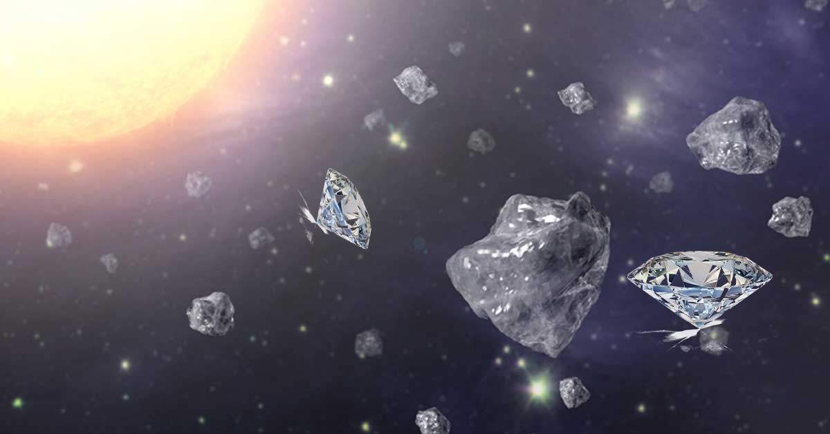 Diamonds Can Form in Outer Space and Fall to Earth