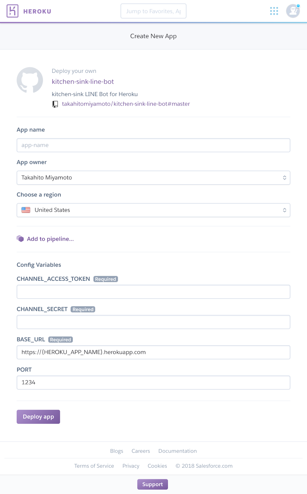 Herokuを利用したオリジナルのLINE Botを作成しよう