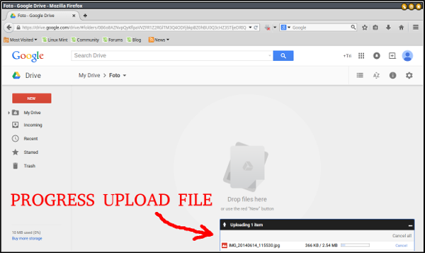 Cara Menyimpan File di Google Drive