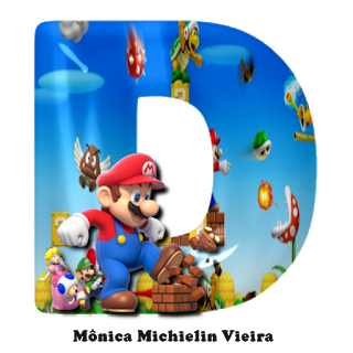 Abecedario 3D de Super Mario Bros. Super Mario Bross 3D Alphabet. - Oh ...
