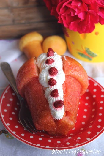 fusillialtegamino: Babà a lievitazione naturale con crema chantilly e ...