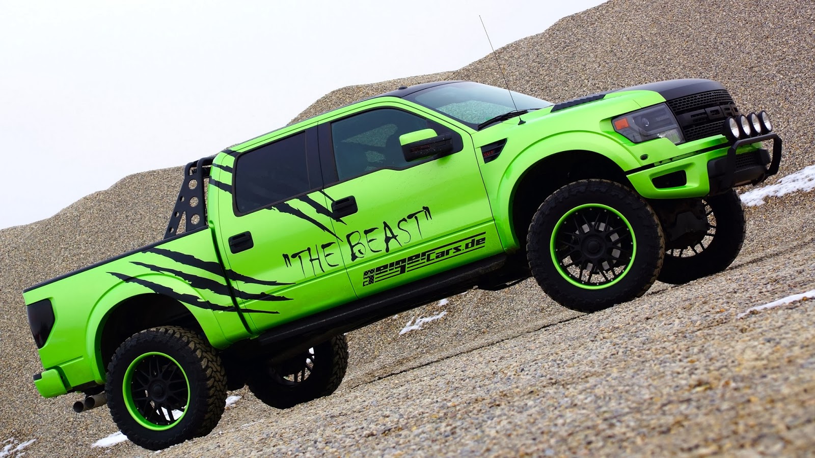 Ford F150 Raptor Green