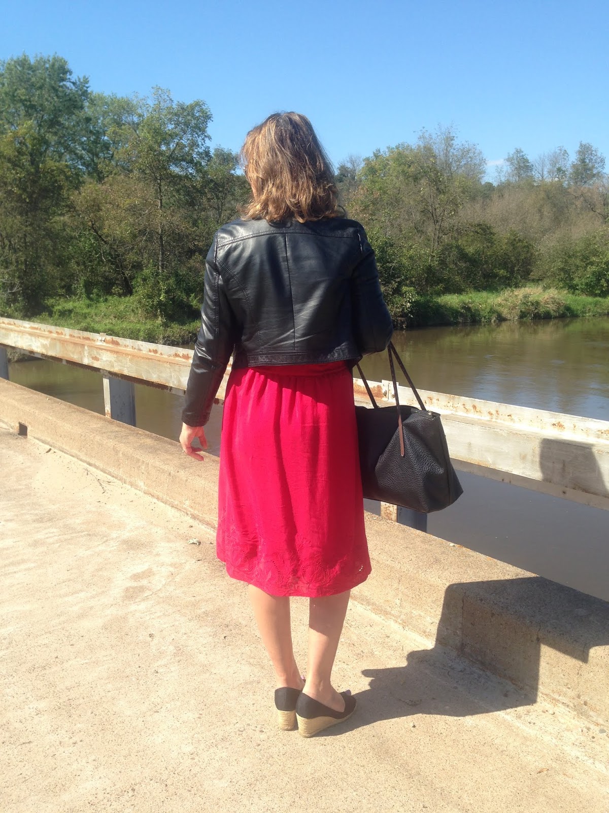 Amy's Creative Pursuits: How To Style A Summer Skirt For Fall