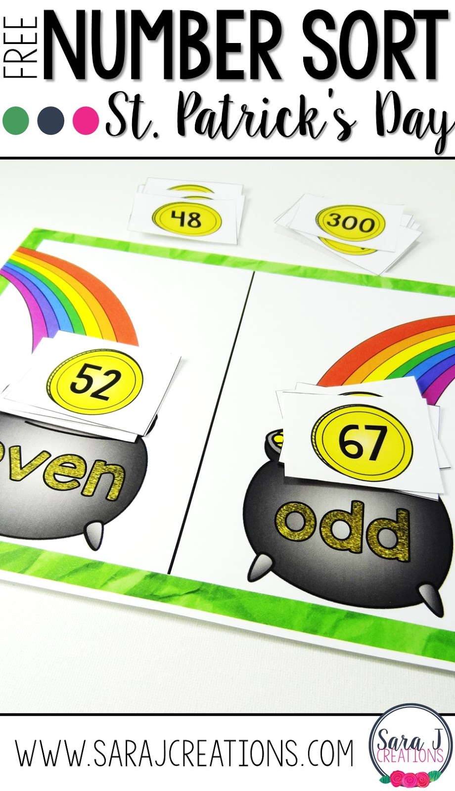 St. Patrick's Day Even and Odd | Sara J Creations