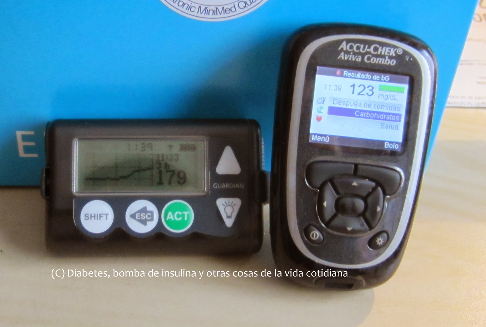 Diabetes, bomba de insulina y otras cosas de la vida cotidiana: Medidor ...