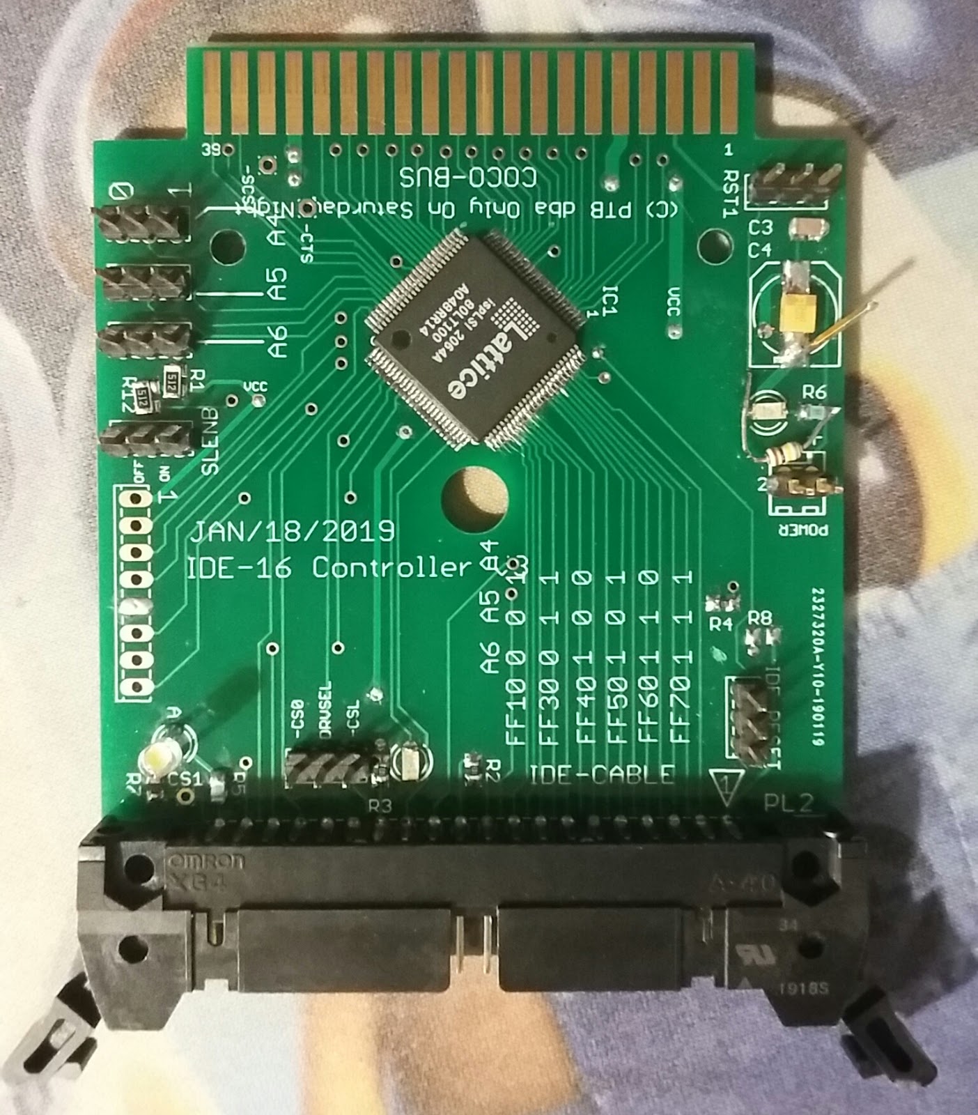 Compact IDE Controller PCB