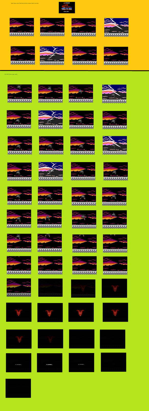 Mundo de los Sprites: Super Contra