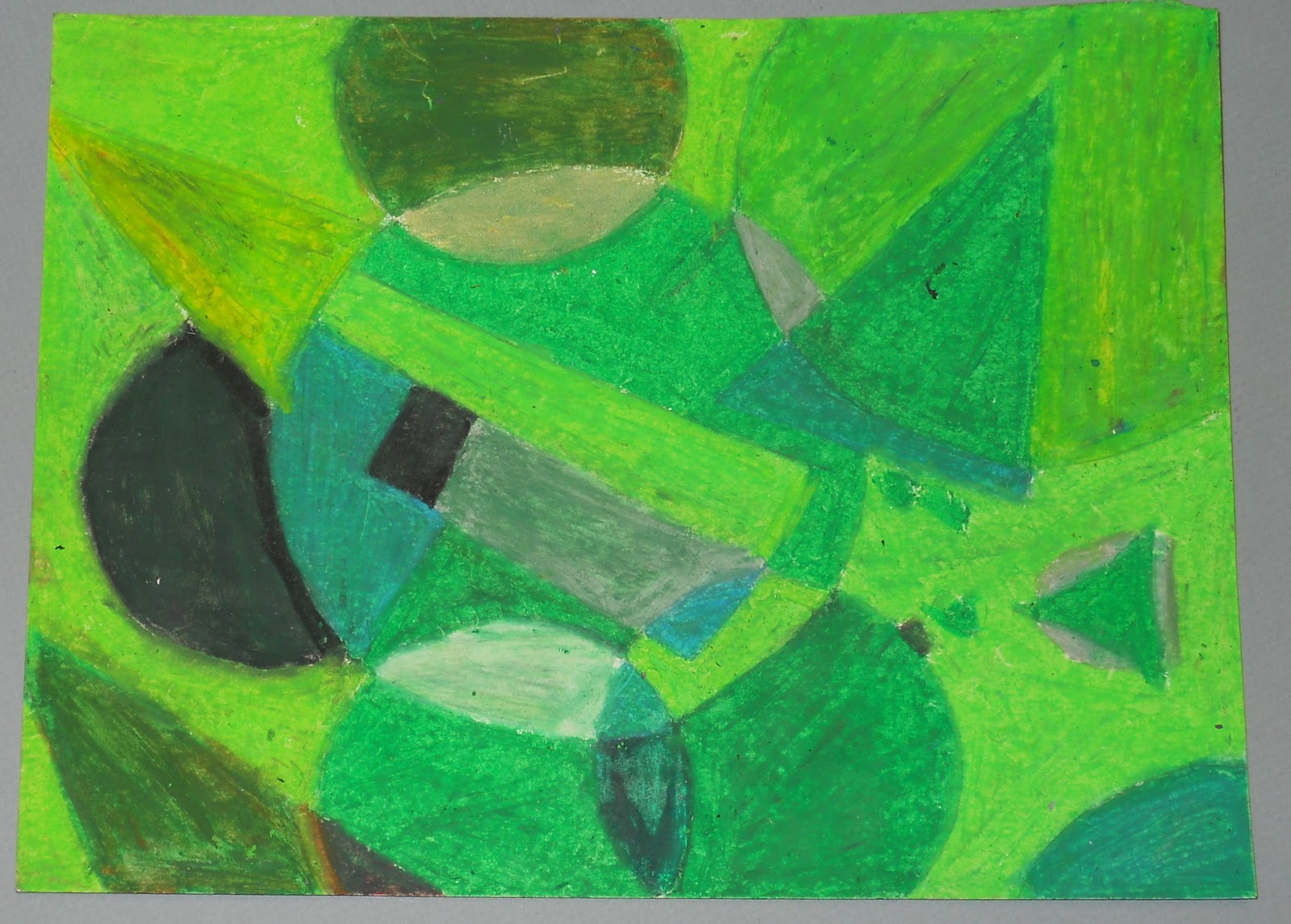 A.C. New ART DepARTment - Mr. Temple: Non-Objective/Monochromatic Oil ...