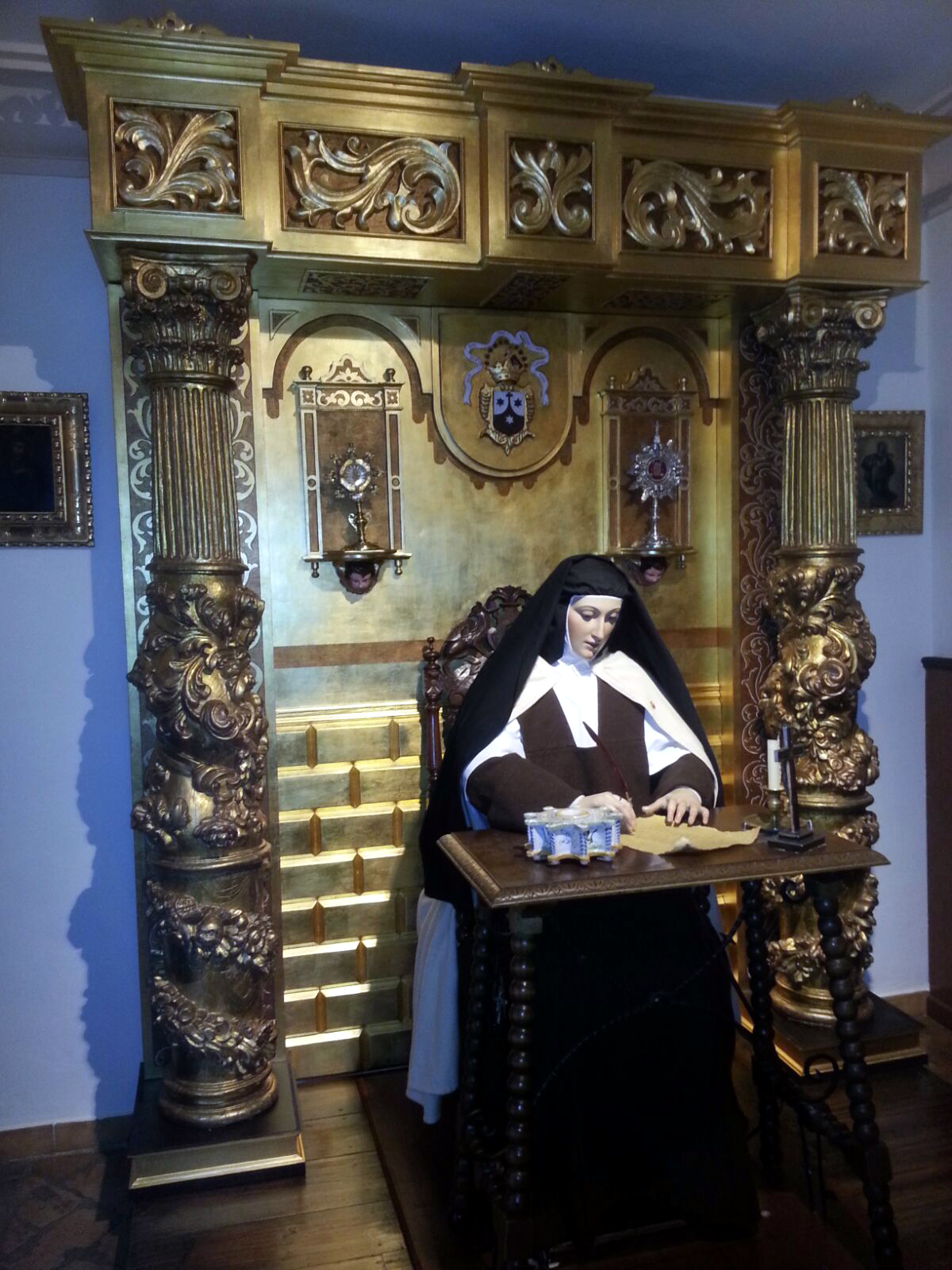 EL SAYON: LA CELDA DE SANTA TERESA DE JESÚS DEL MONASTERIO DE LAS ...