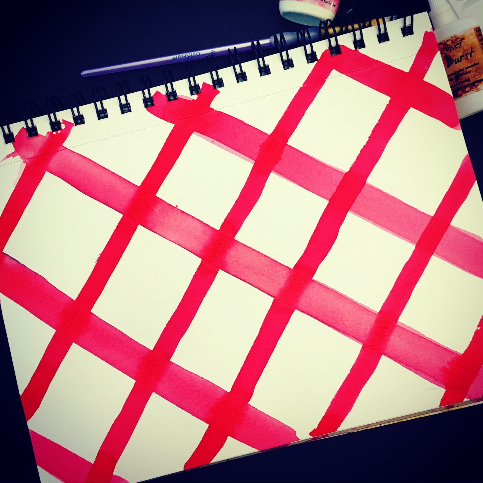 ...all the GOOD blog names were taken...: forever (wonky, hand-painted ...