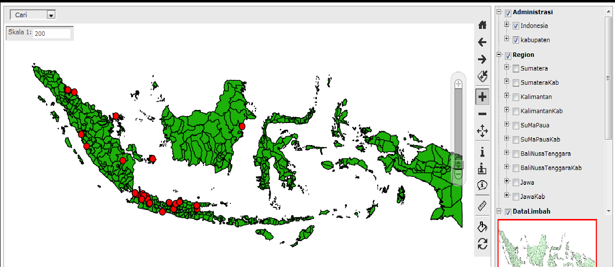 Menampilkan Peta dari Database Mysql