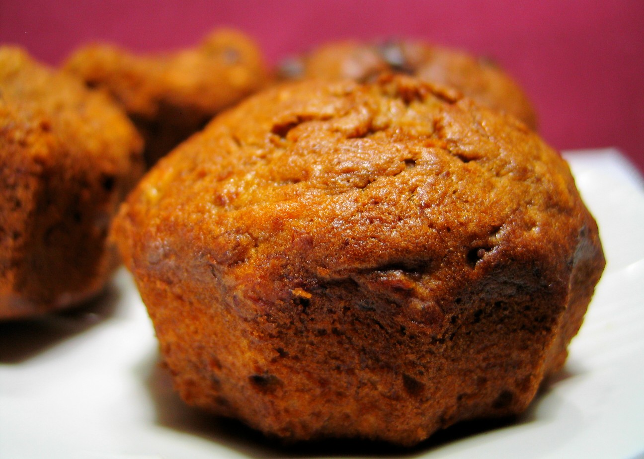 Food Notebook: Banana Mini Cakes