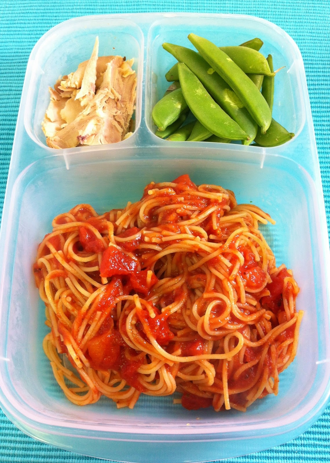 Operation: Lunch Box: Day 119 - Not-Really-Homemade Spaghetti