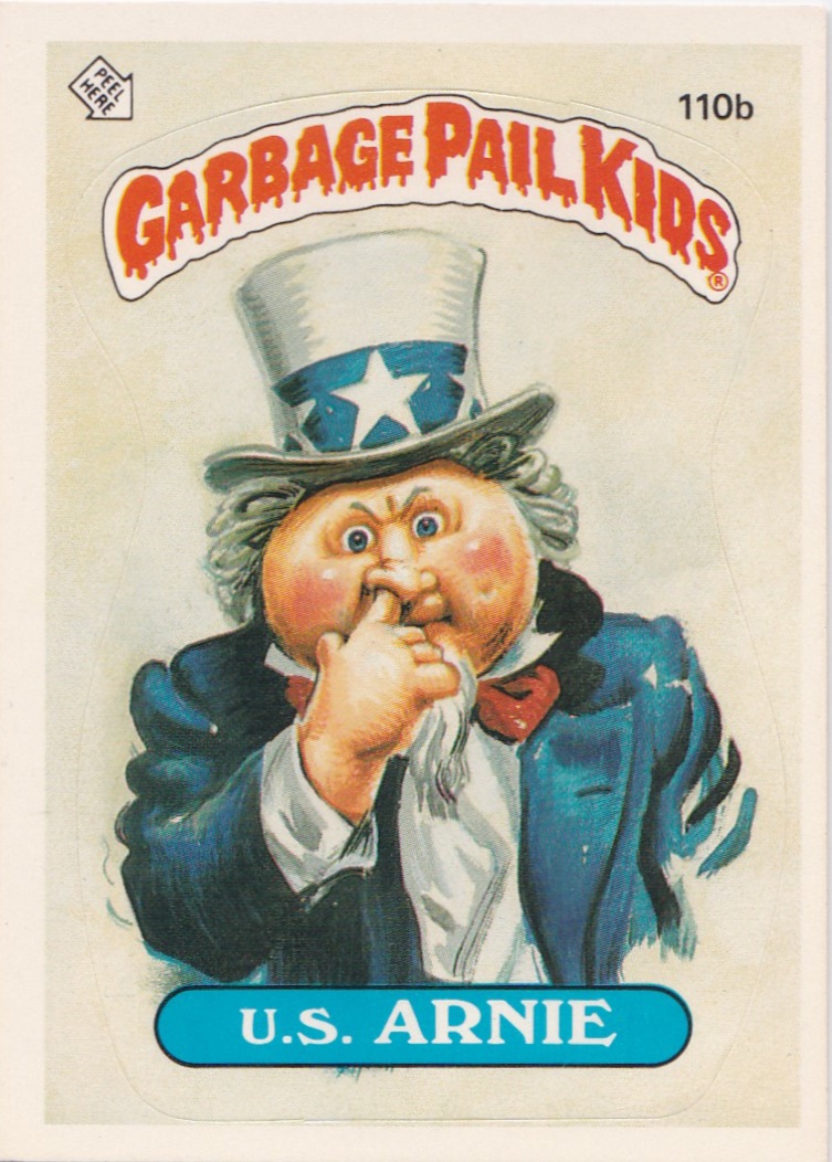 Some 25¢ Garbage Pail Kids Cards