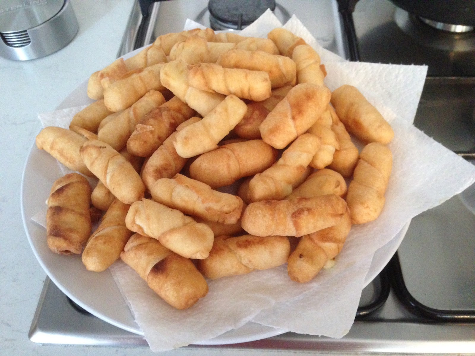 Cheese fingers (Tequeños)