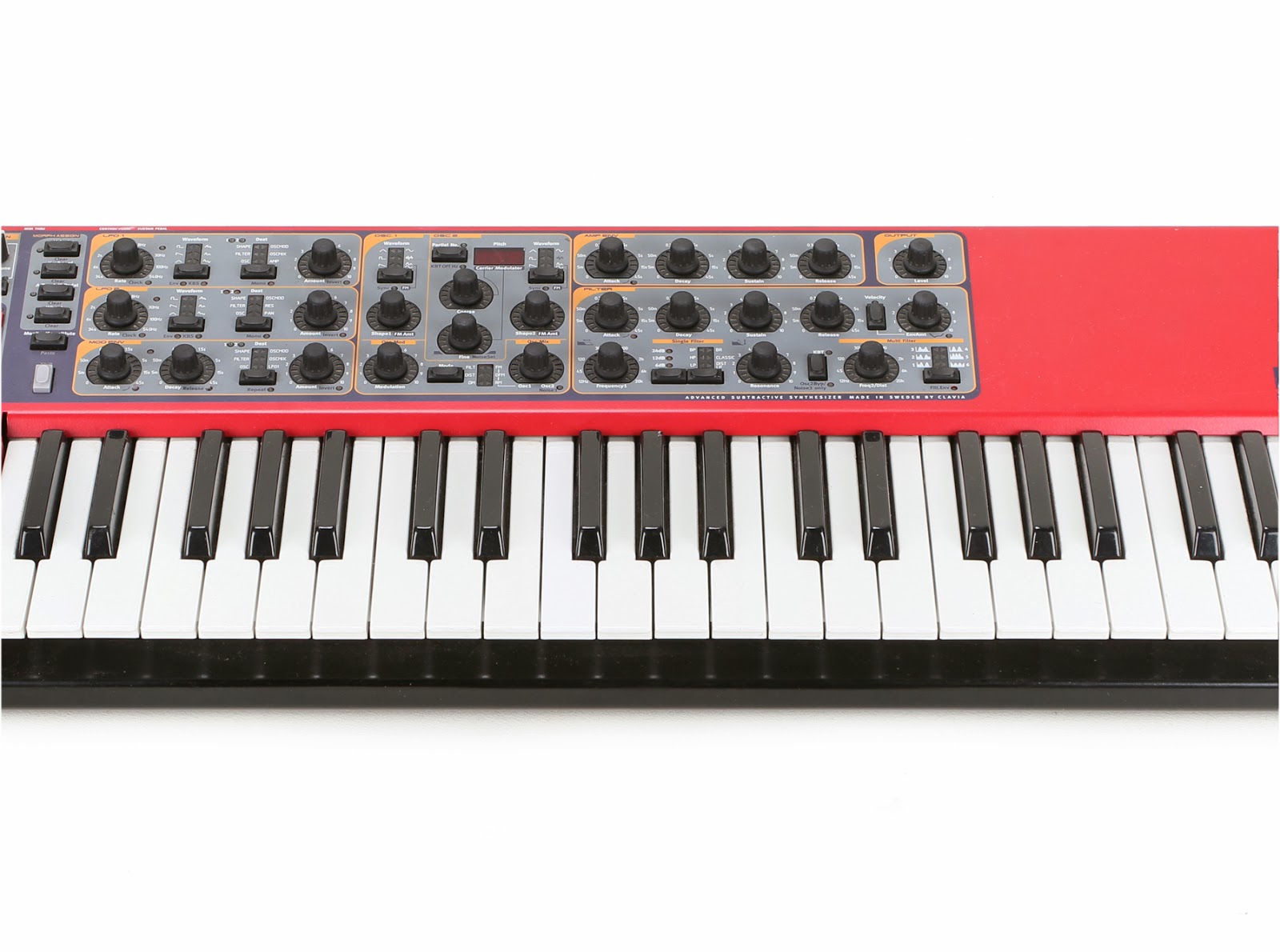 MATRIXSYNTH: Clavia Nord Lead 3 Virtual Analog Synth SN NC01189
