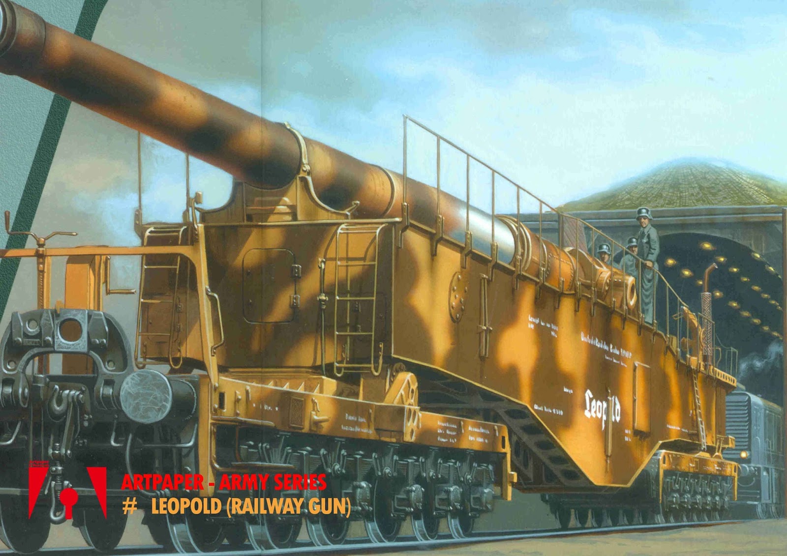 Workshop Artpaper: Leopold Railway Gun