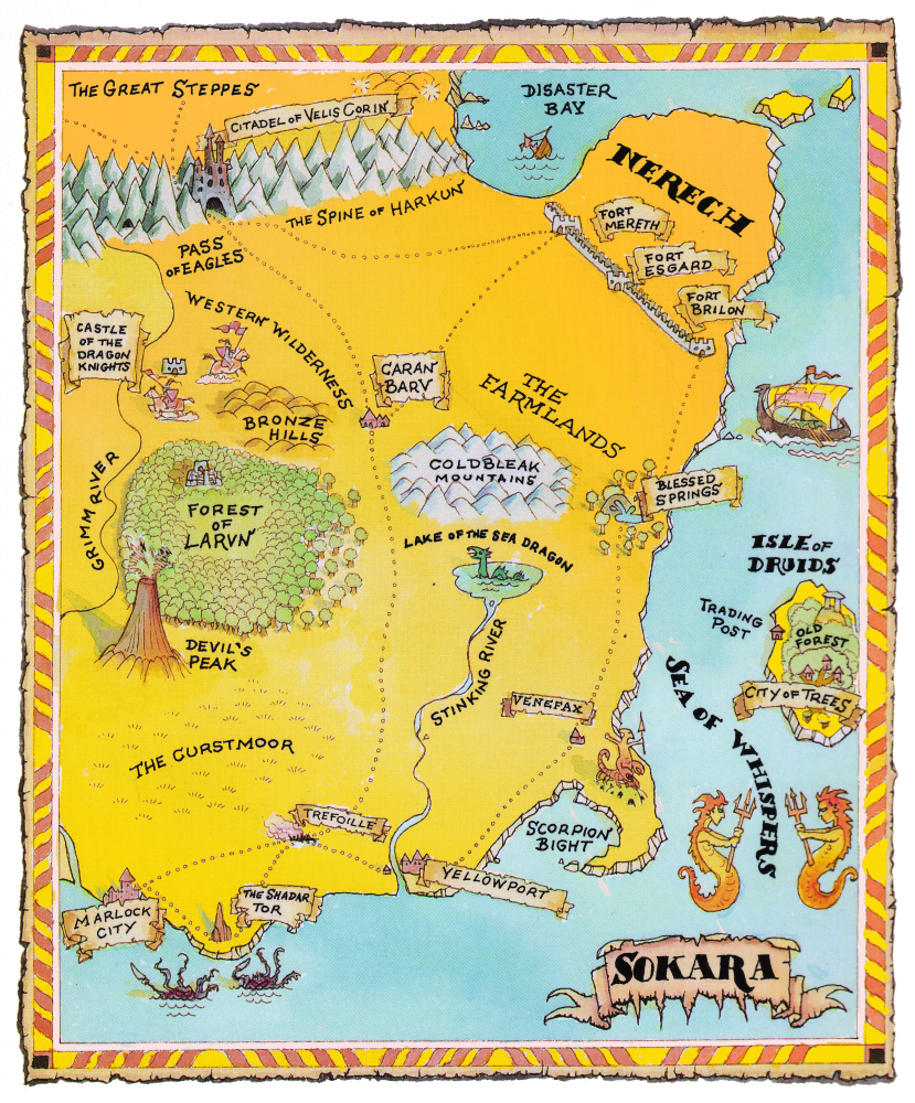 The Gallery: Art of Russ Nicholson: Maps, maps, maps...