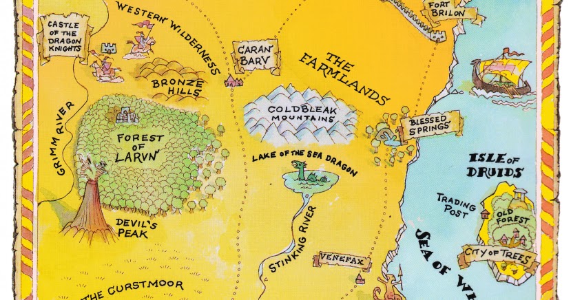 The Gallery: Art of Russ Nicholson: Maps, maps, maps...