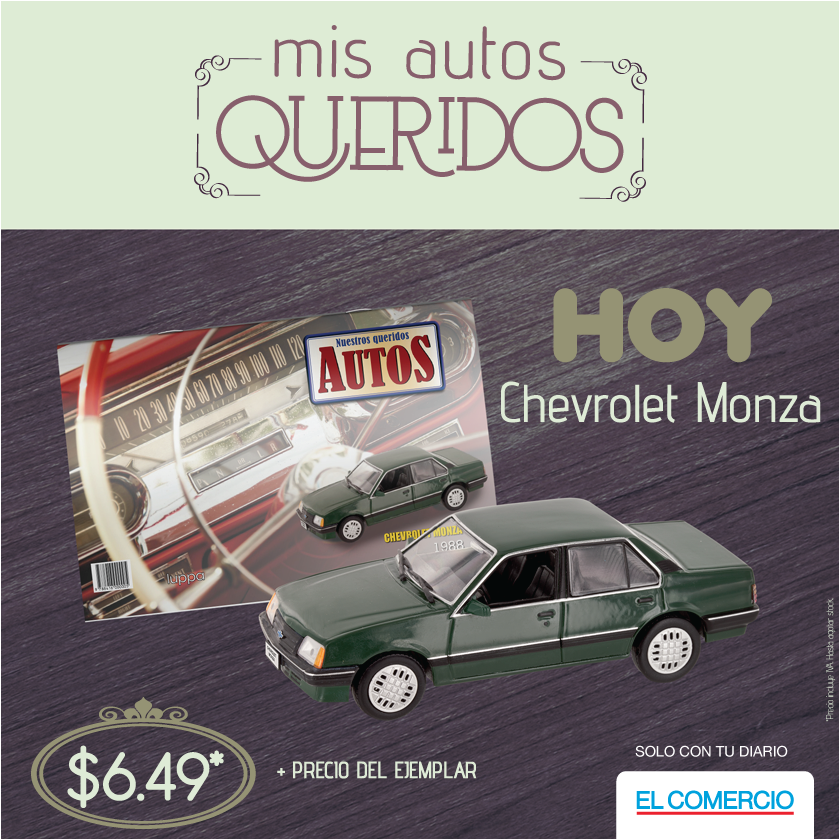 Nuestros queridos autos 1/43 El Comercio Ecuador | Colecciones Chéveres