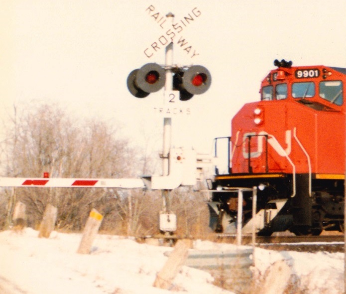 Trackside Treasure: Red & White Crossbucks