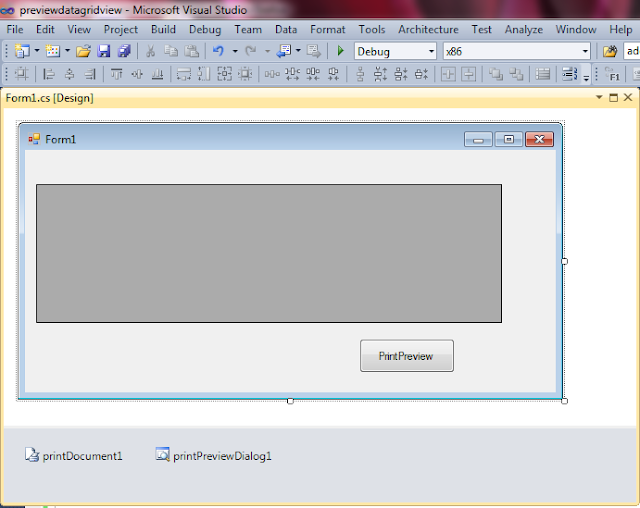 Dot Net Island Print Preview Of Datagridview In Window Formsprint Preview Dialog Example