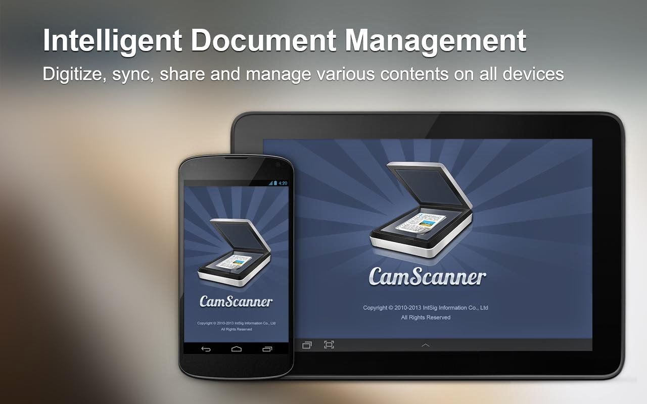 تطبيق CamScanner لعمل سكنرللأجهزة الأندرويد وإنشاء ملفات PDF - مدونة ...