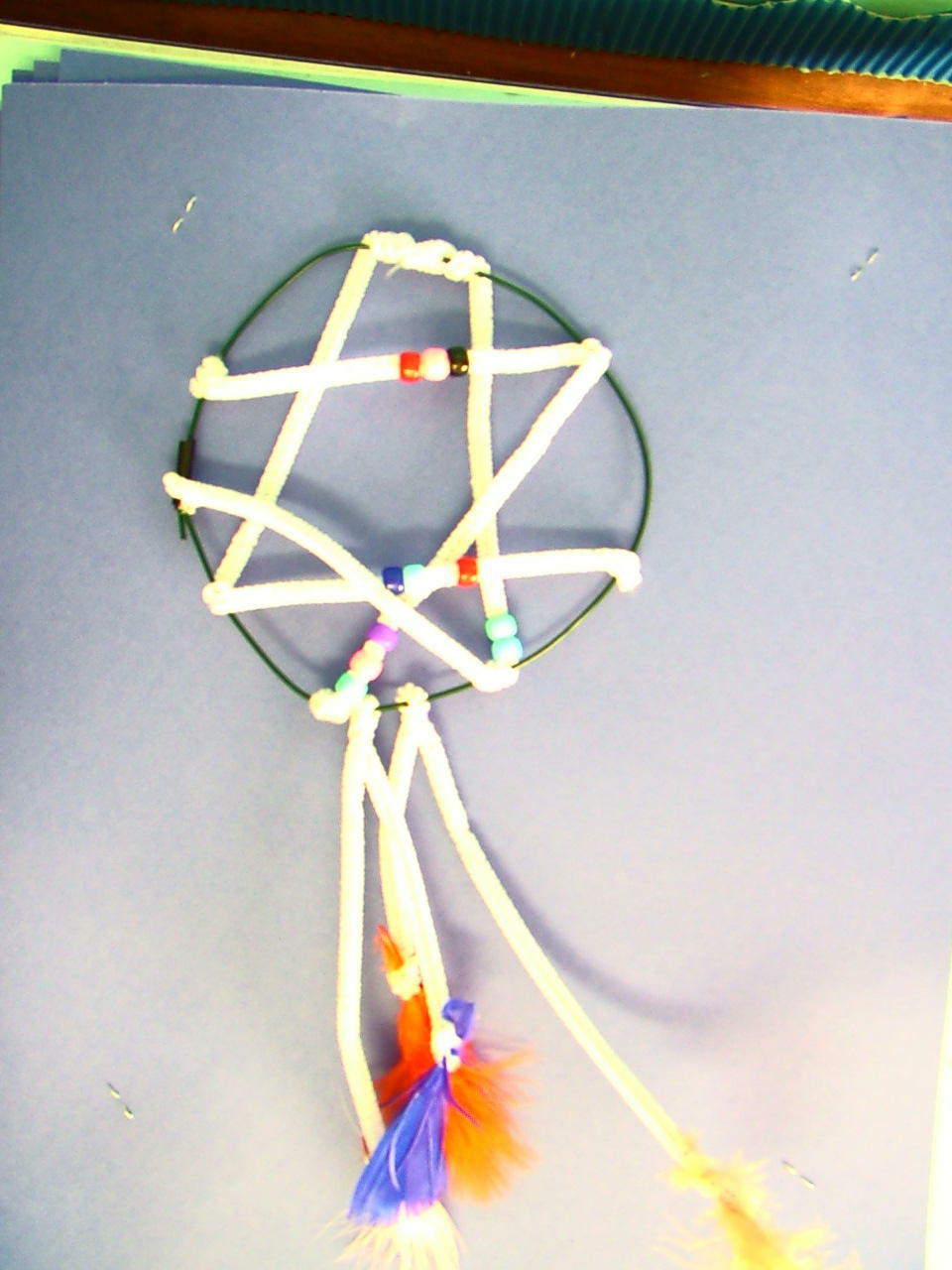 Primary Art: dream catchers