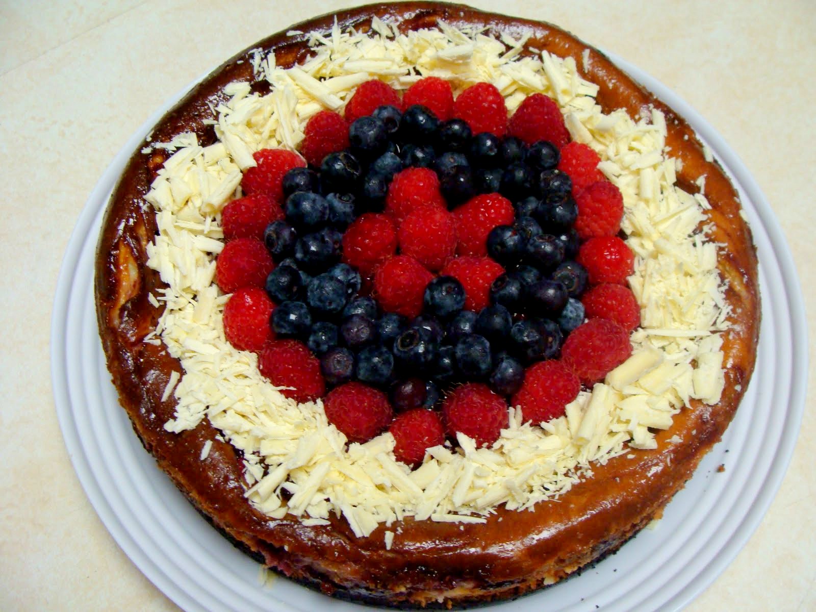 Recipes From The Heart Of Your Home: White Chocolate Mixed Berry Cheesecake