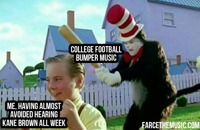 Farce the Music: Monday Morning Memes: Football, Ruston Kelly, FGL