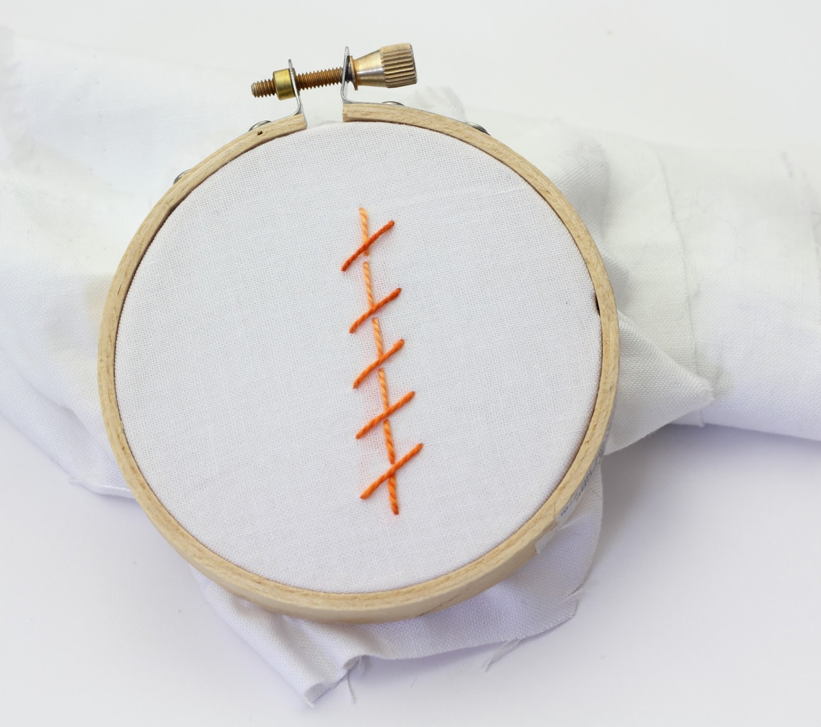 big B: Ship's Ladder Stitch