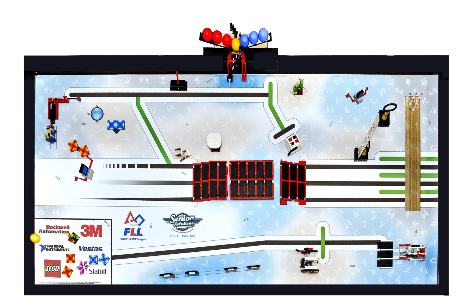 Robótica EMEF Heitor Villa Lobos: Preparação para o FLL / 2012 (Parte 1)