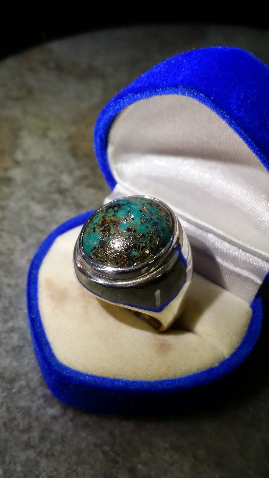 MyMinat: Cincin Batu Fairuz/Fairus/Firuz/Firus Iran Badar Emas/Perak AGAA