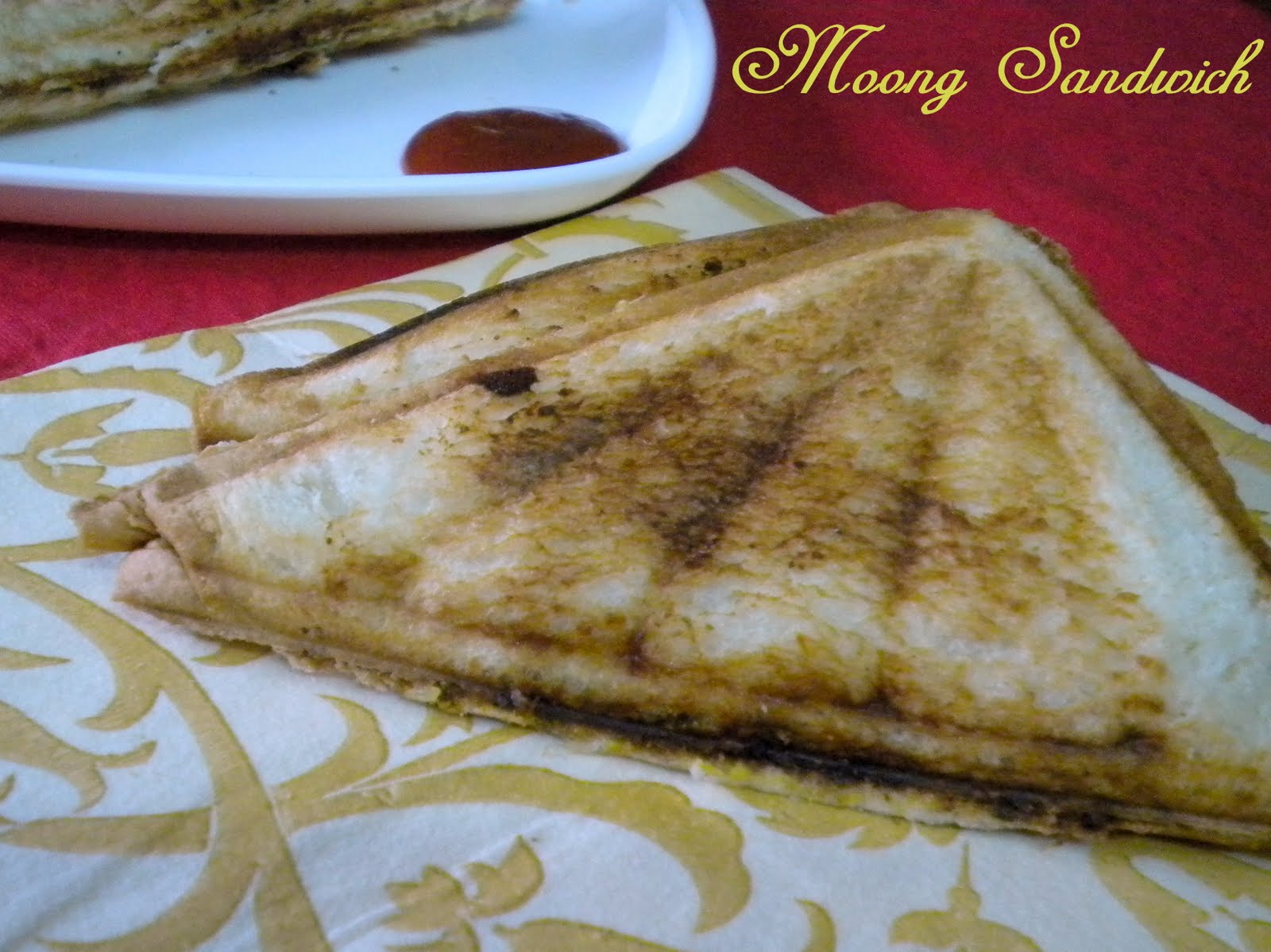 Palakkad Chamayal: Moong Sandwiches