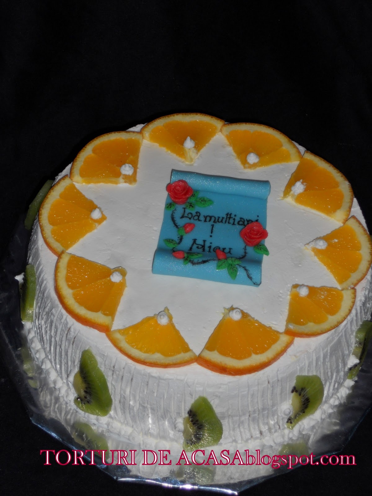 Torturi de acasa: Tort cu fructe