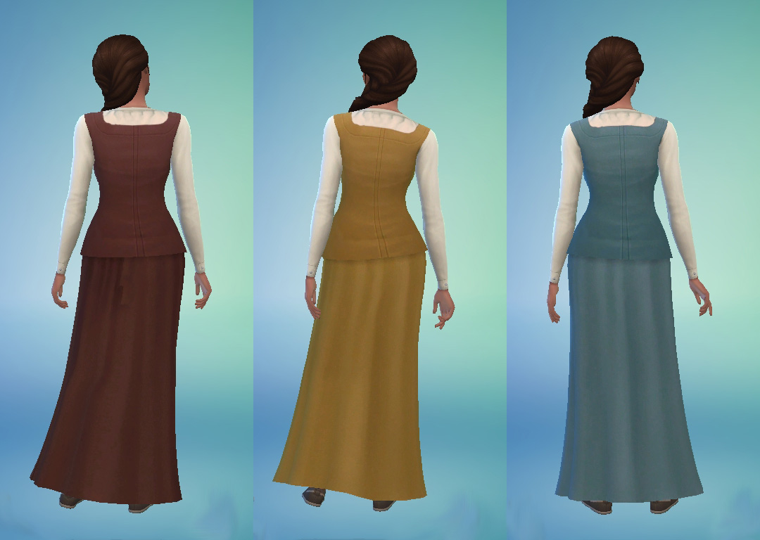 TS4: Celtic Dress | History Lover's Sims Blog