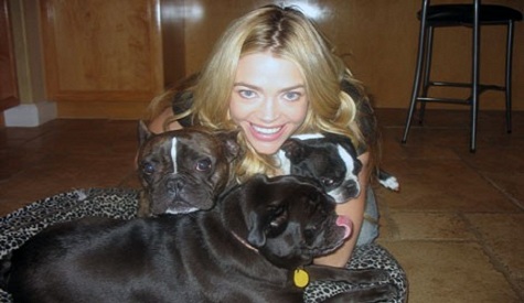 Denise Richards Adopts A Puppy