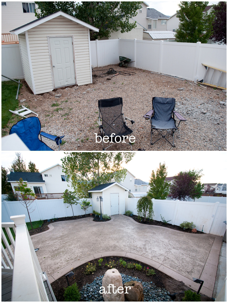 The Chapman Family: Backyard Makeover