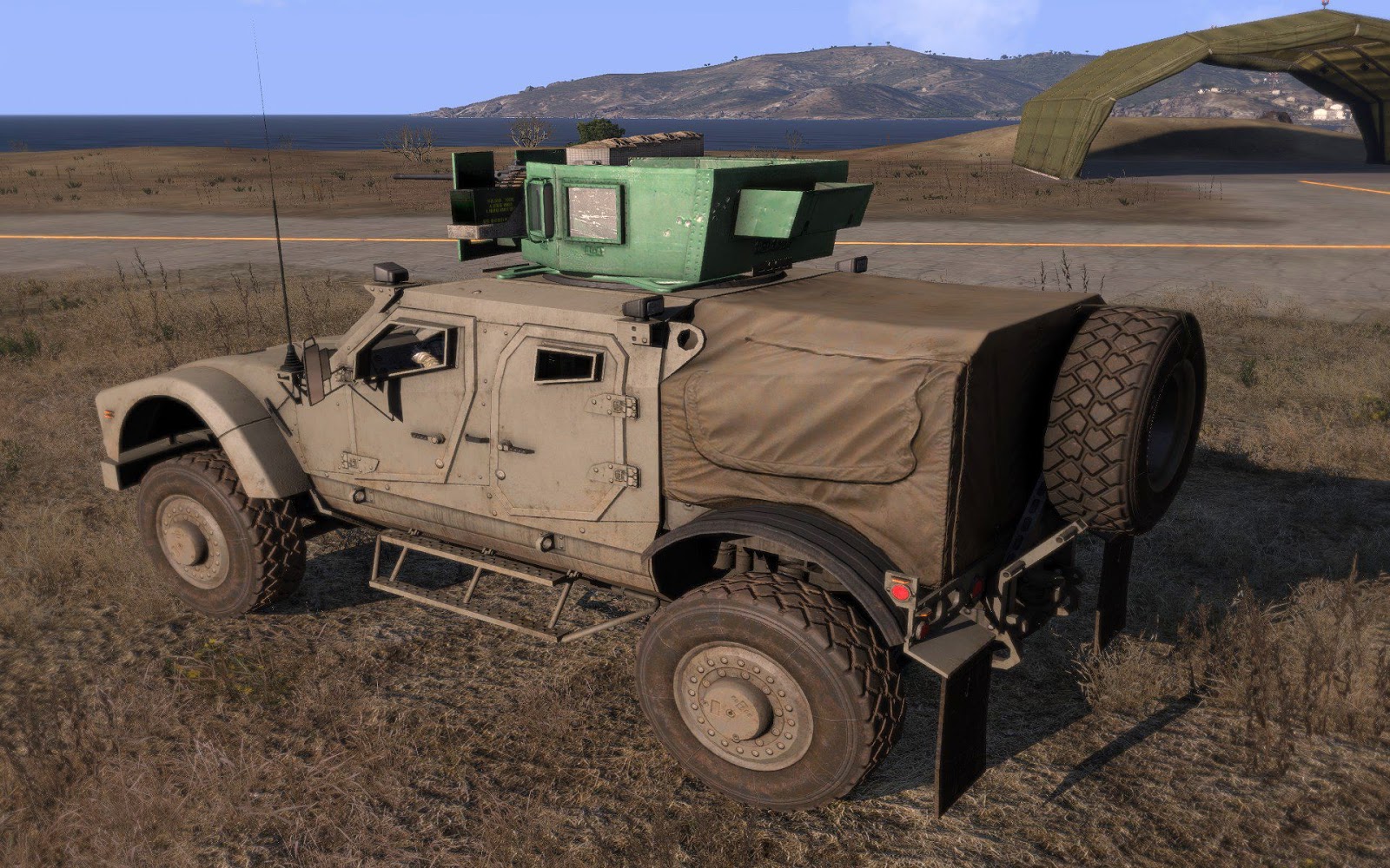 Arma 3 の Hunter MRAP に銃座をつける Hunter GPK Kit System アドオンに新仕様 | 弱者の日記 ...