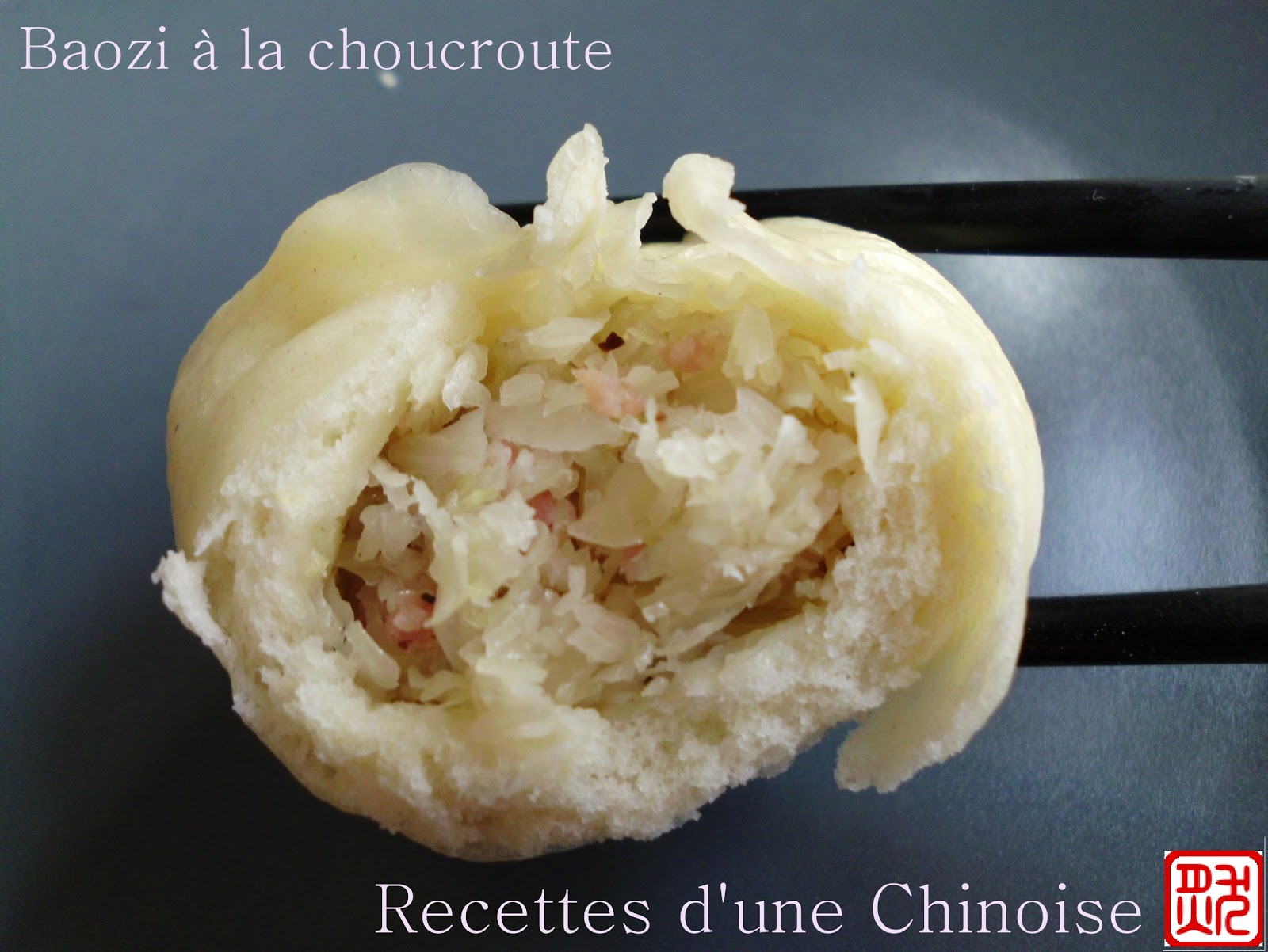 Recettes d'une Chinoise: Baozi (pain chinois fourré à la vapeur) à la ...