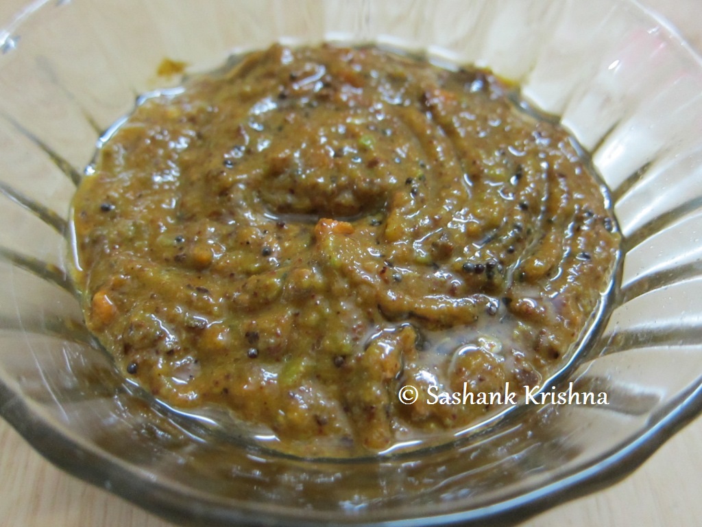 Chintakaya thokku pachadi - recipe