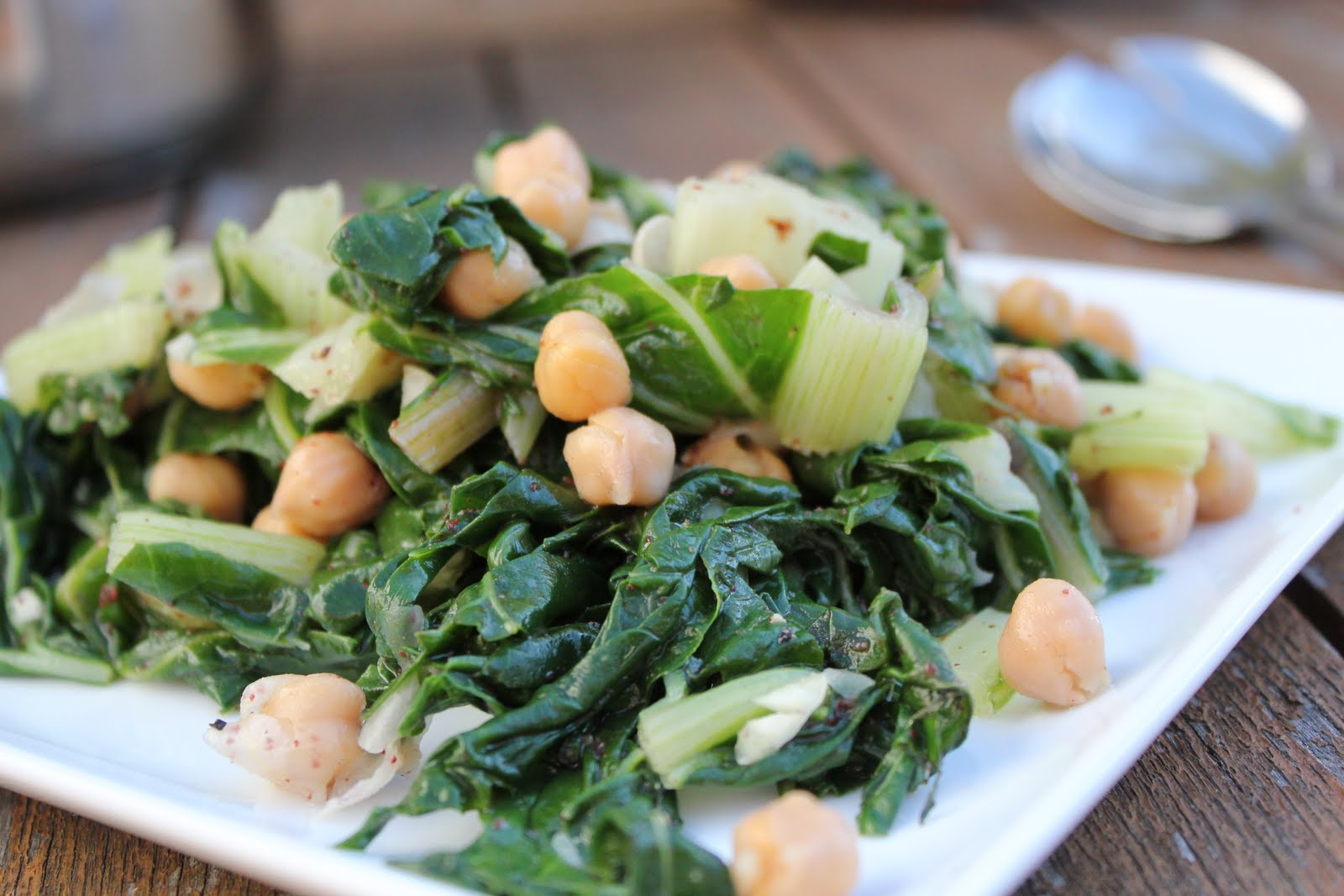 Keep Calm and Cook More: Silverbeet, chickpeas and sumac