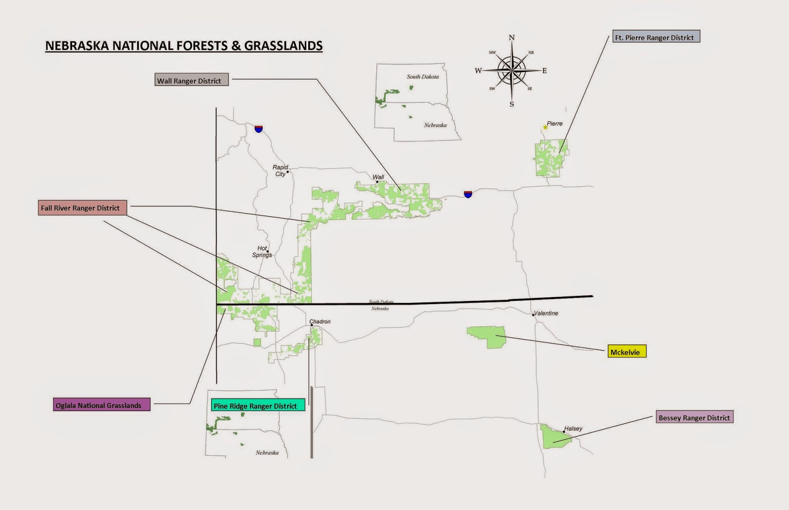 Great Plains Fire Information: Response Area