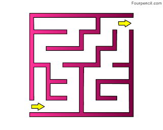 FourPencil: How to draw a Maze for kids - step by step