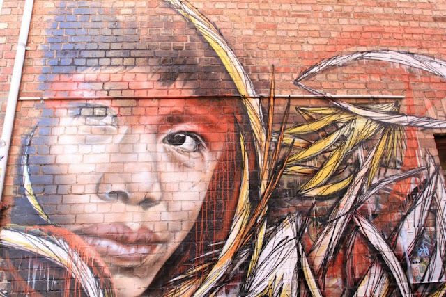 Adnate x Shida New Mural In Melbourne, Australia – StreetArtNews
