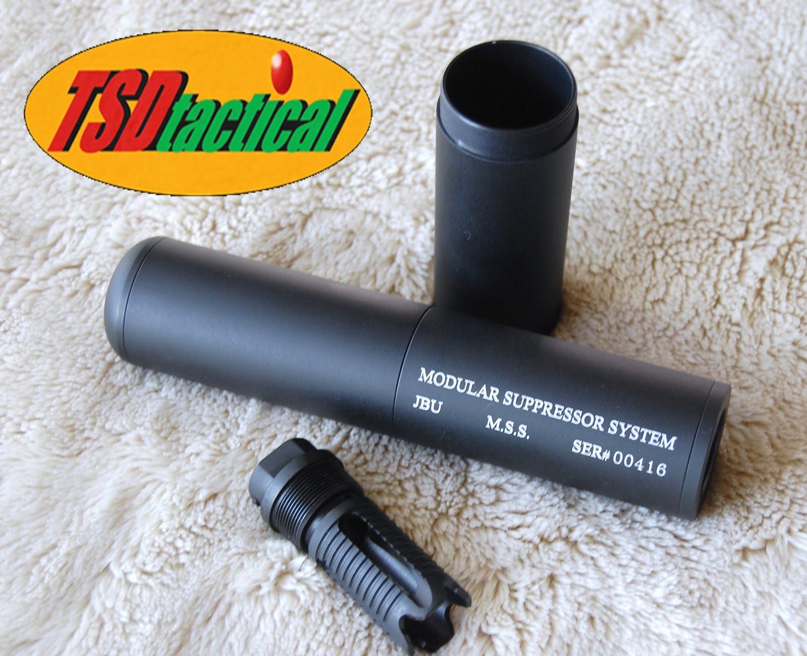 JBU Modular Suppressor System | Booligan's Airsoft Reviews