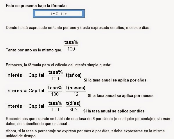 FUNDAMENTOS DE MATEMÁTICA USIL: GRUPO 3: 5. INTERÉS SIMPLE
